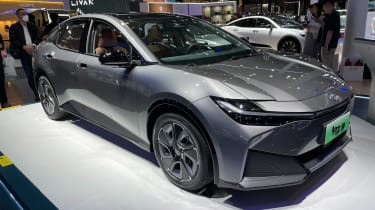 New Toyota bZ3 electric saloon makes Shanghai Auto Show debut - pictures | Auto Express